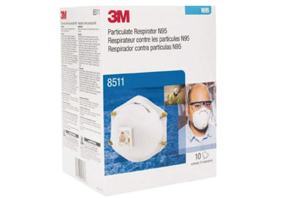 3M 8511 N95 Particulate Respirators