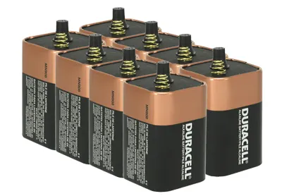 Duracell Coppertop 908 Alkaline Batteries With Spring Terminals (8 Count)