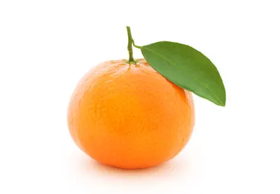 Mandarin With Stem And Leaf (1lb)
