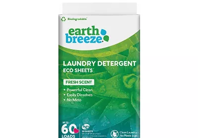 Earth Breeze Laundry Detergent Eco Sheets 30 Sheets