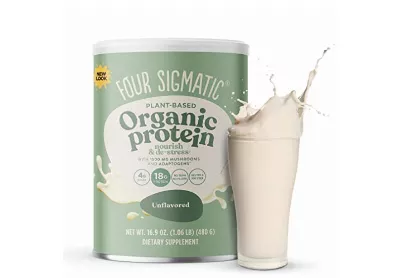 Four Sigmatic Unflavored Plant-based Organic Protein Powder