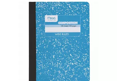 Mead Wide Ruled Composition Notebook 100-sheet