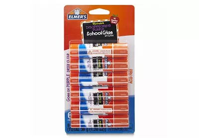 Elmer's Washable Disappearing Purple School Glue Sticks 6-count