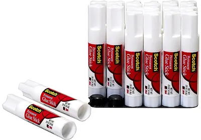 Scotch Permanent Glue Stick 18-count