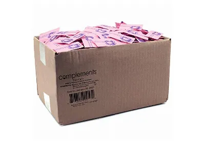 Complements Zero Calorie Saccharin Pink Sweetener Packets (2000 Count)