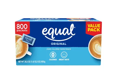 Equal Original Zero Calorie Sweetener Packets (800 Count)