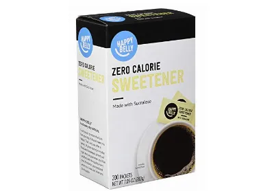 Happy Belly Zero Calorie Yellow Sucralose Sweetener Packets (200 Count)