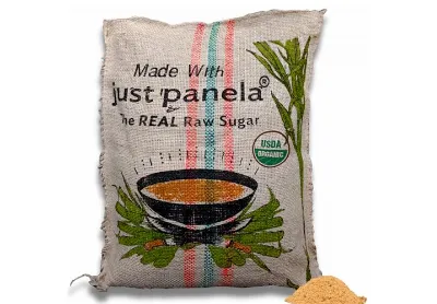 Just Panela Organic Unrefined Cane Sugar (44Lb)