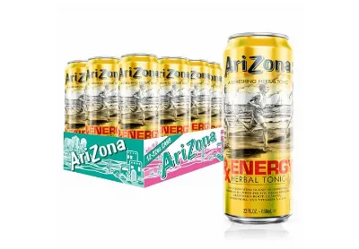 AriZona Rx Energy Herbal Tonic Green Tea (650ml X 12 Pack)