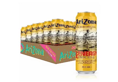 AriZona Rx Energy Herbal Tonic Green Tea (650ml X 24 Pack)