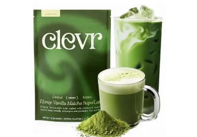 Clevr Instant Honey Vanilla Matcha SuperLatte (340g)
