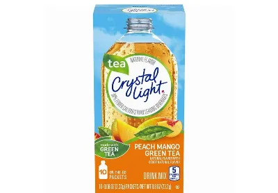 Crystal Light Peach Mango Green Tea On-The-Go Packets (10 Count)