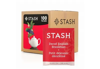 Stash Tea Decaf English Breakfast Black Tea Bags (100 Count)