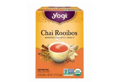 Yogi Tea Chai Rooibos Herbal Tea Bags (16 Count)